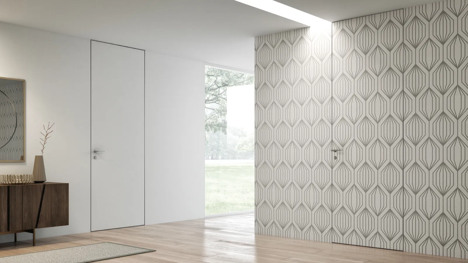 Filo Muro flush-fitting Doors: Browse the Types | Bertolotto | Bertolotto